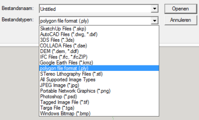 Sketchup Plugins - Import / Export - DomoticX