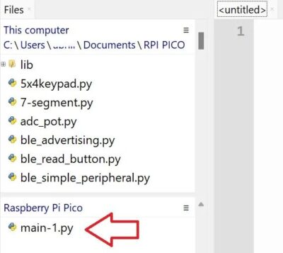 Raspberry Pico - Factory reset - DomoticX