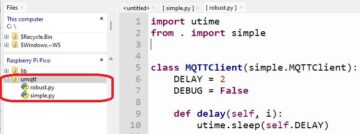 Raspberry Pico W - use MQTT - DomoticX