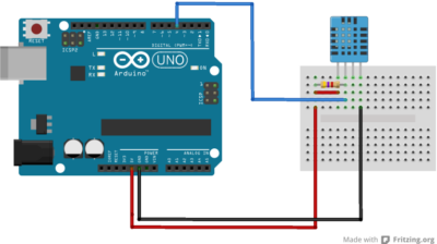 DHT11/DHT22 – Arduino - DomoticX