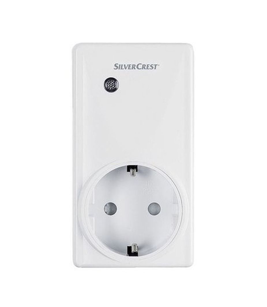 SilverCrest Wireless socket 230VAC 16A 3680W RF 433.92 MHz RCR-DP3 3711-A IAN 303937 (2e kans ...