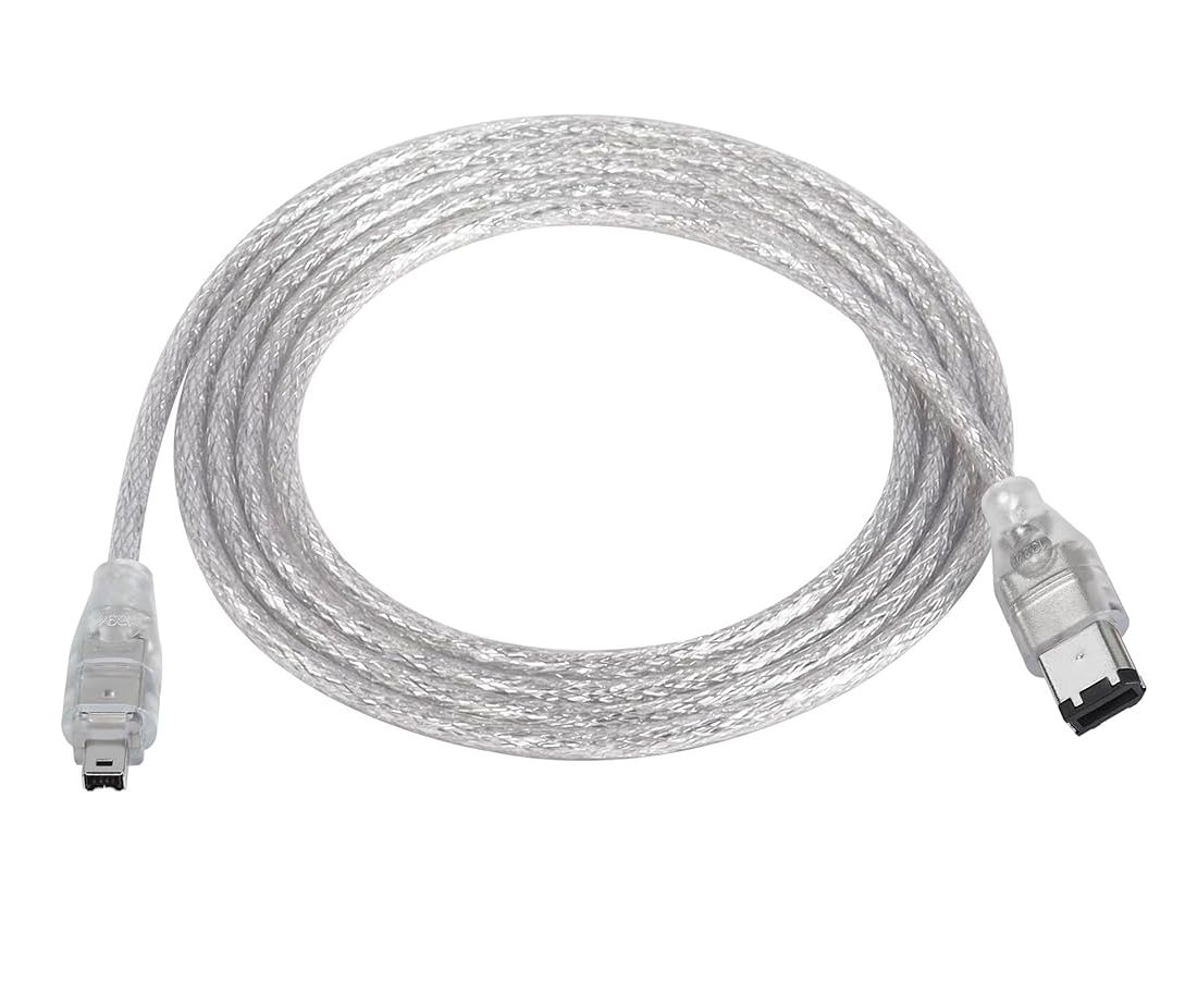 Firewire 400 IEEE 1394 male 6P kabel naar iLink 4P male kabel 1.6-1.9M ...