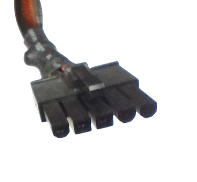 PSU Molex Mini 5-pin female naar 2x Molex female 1x FDD sleeved 0.7-1M ...