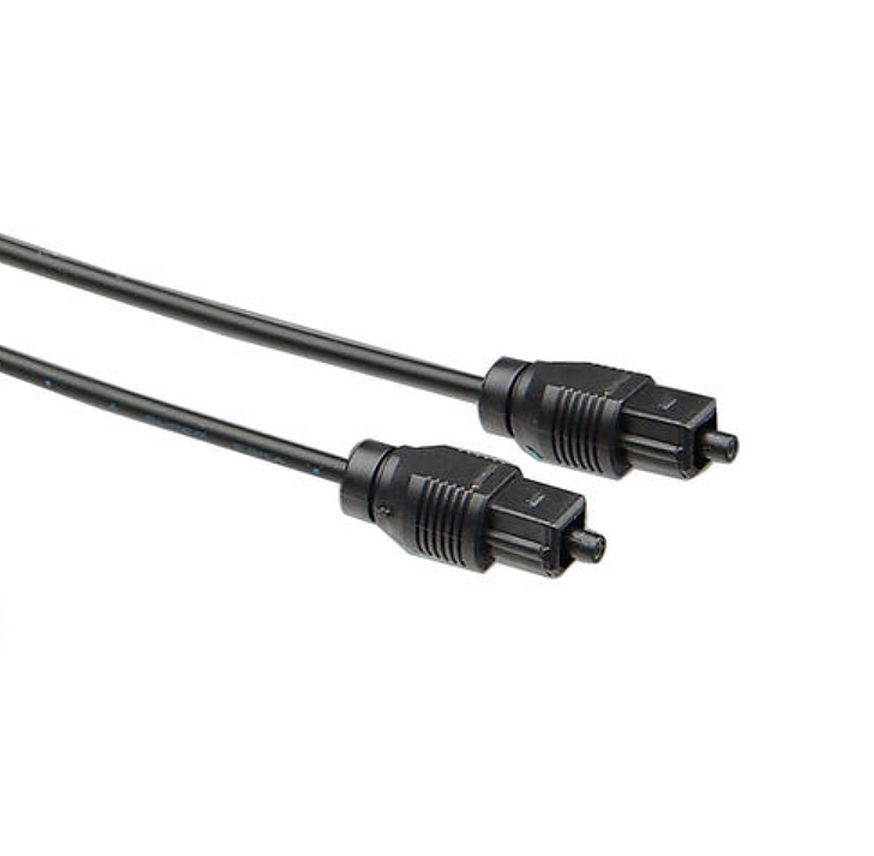 Toslink fiber optic cable male-male 0.8M - DomoticX