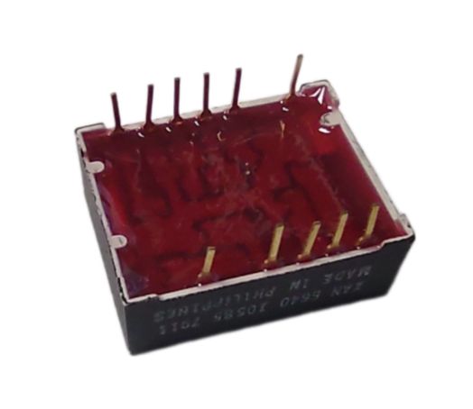LED segmenten module 1-bit 0.65'' gezamelijke kathode rood XAN 6640 ...