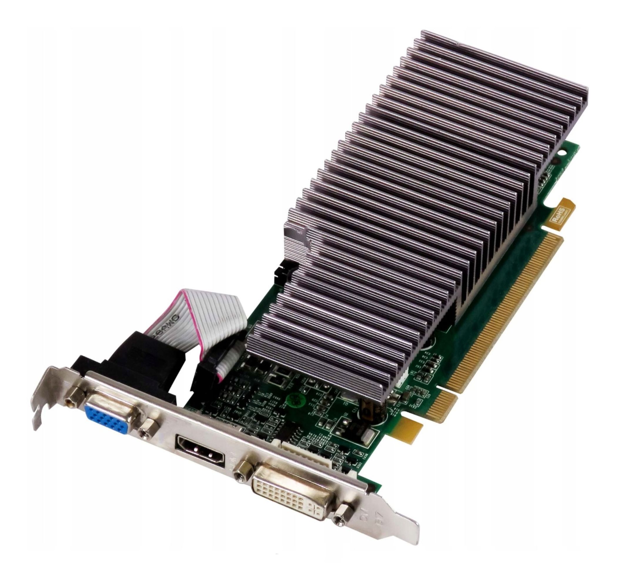 Grafische kaart nVidia G98 GeForce 9300GS 512MB DDR2 PCI-E 16x 2.0 VGA DVI HDMI Point of View ...