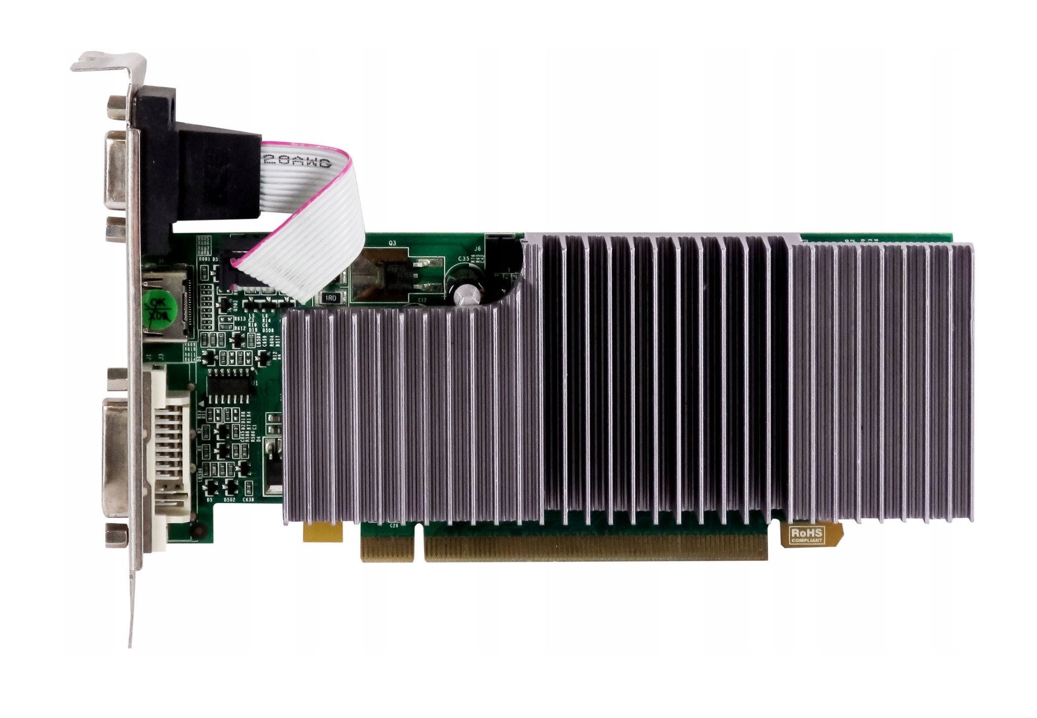 Grafische kaart nVidia G98 GeForce 9300GS 512MB DDR2 PCI-E 16x 2.0 VGA DVI HDMI Point of View ...