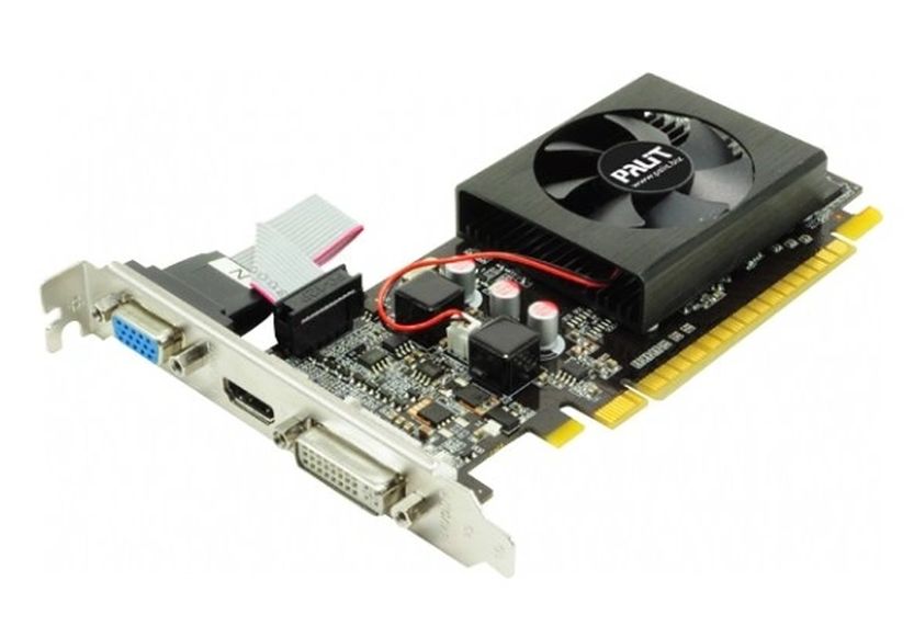 Grafische kaart nVidia GF119 GeForce GT 610 2GB DDR3 PCI-E 16x 2.0 VGA ...