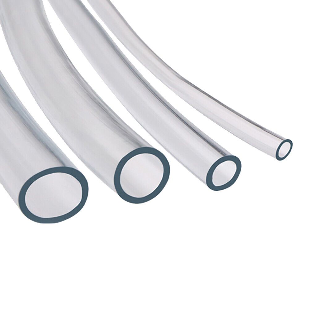 Buis ID-8mm OD-11mm flexibel PVC 2M transparant - DomoticX