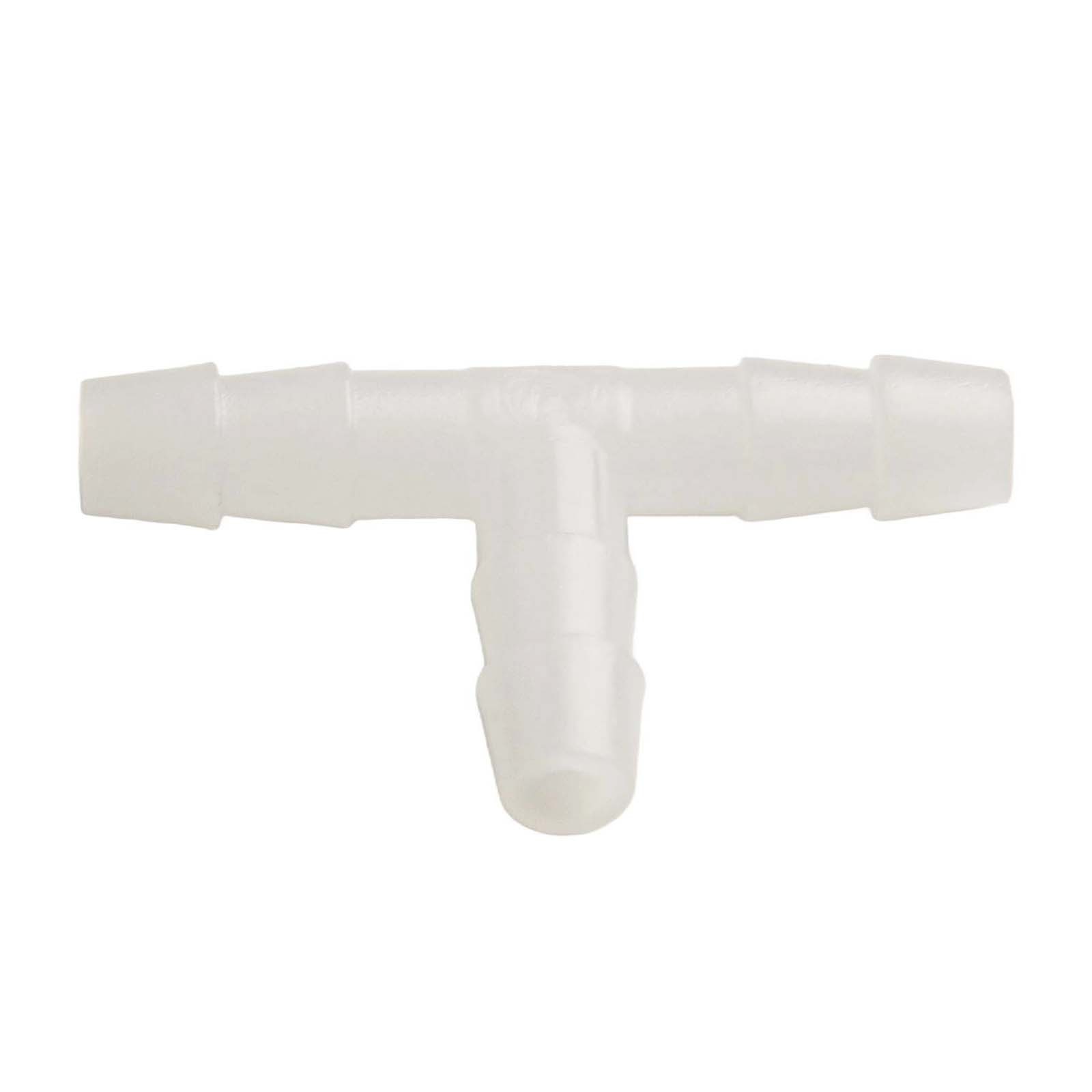 Slangkoppeling T-stuk OD=4x4x4mm PE melkwit - DomoticX