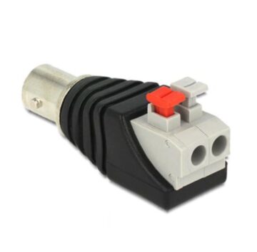 BNC connector female met push-in terminals - DomoticX