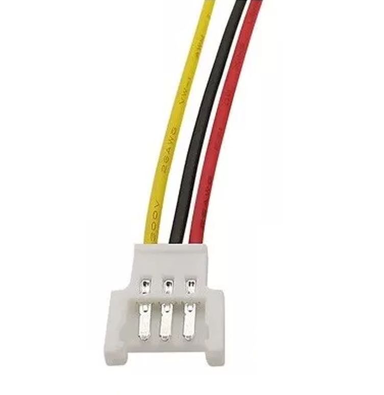 Connector Molex MX2.0 3P 51006 2.00mm pitch male 26AWG 30cm - DomoticX