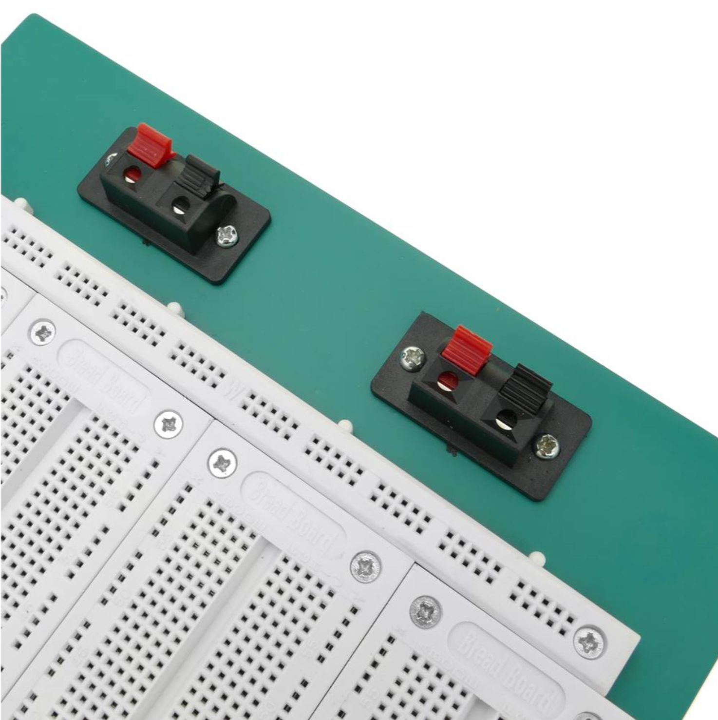 Breadboard platform 4-in-1 met twee voeding aansluitingen SYB-500 - DomoticX