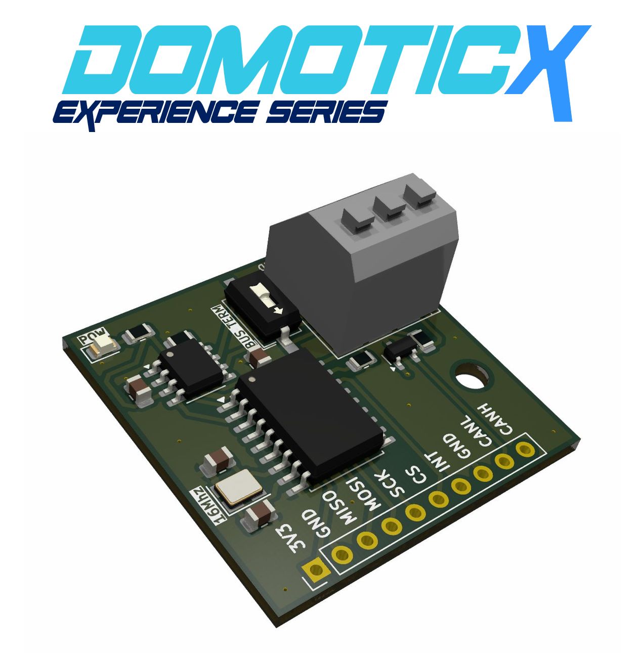 CAN Bus Classic 2.0B communication module 3.3V SPI MCP2515 16MHz ...