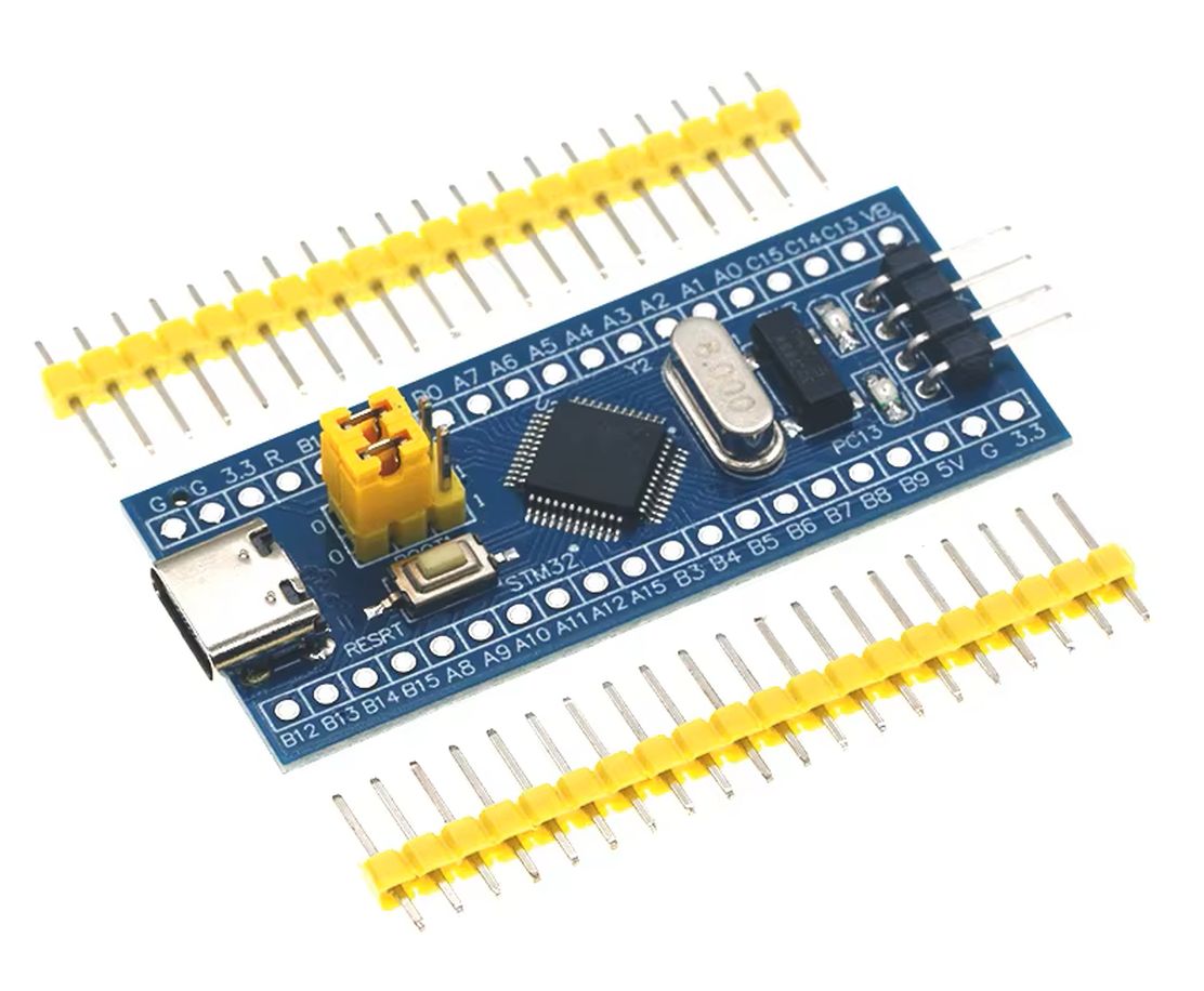 CH32F103C8T6 Arm 32-bit MCU 72MHz 64KB FLASH module USB-C STM32F103C8T6 Compatible - DomoticX