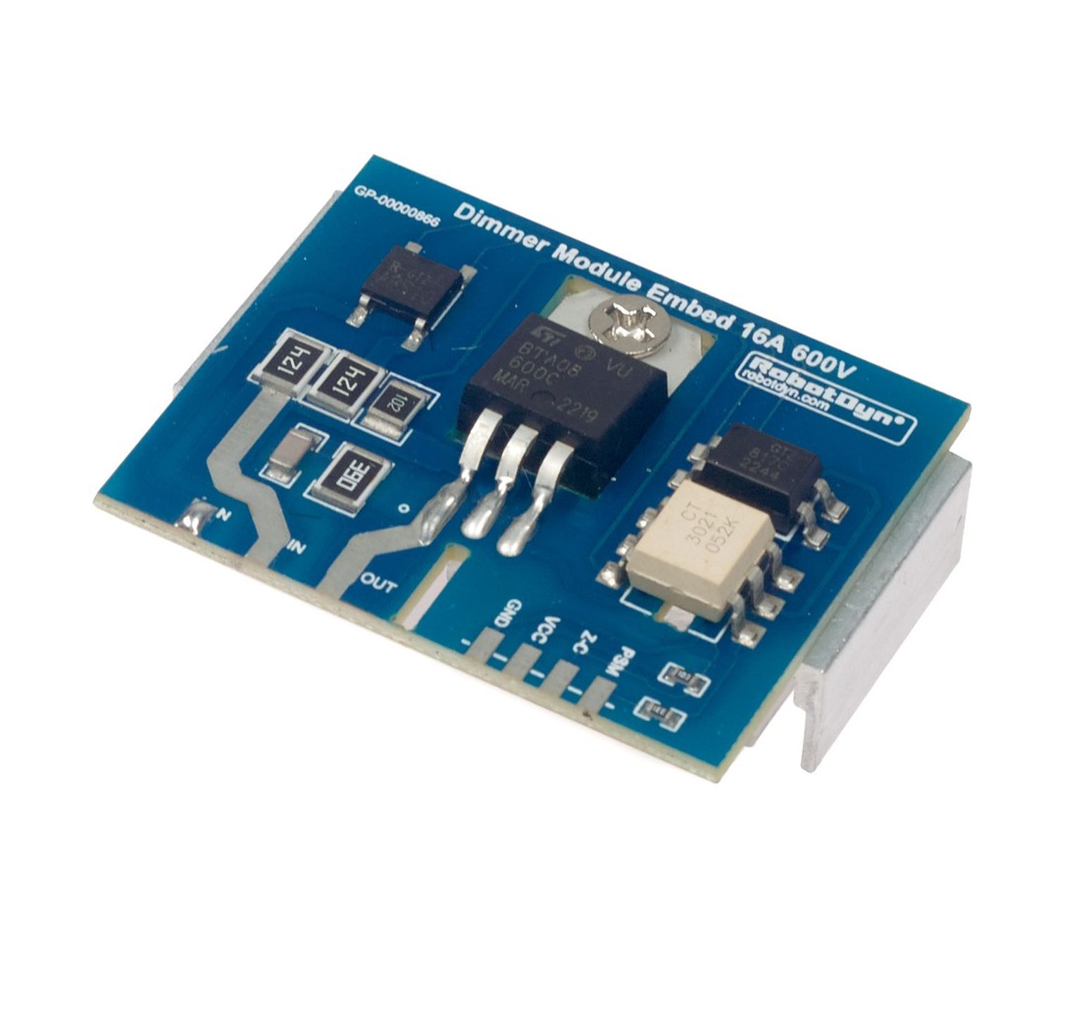 Dimmer module 3-5VDC PWM 16A 600V embedded GP-00000866 - DomoticX