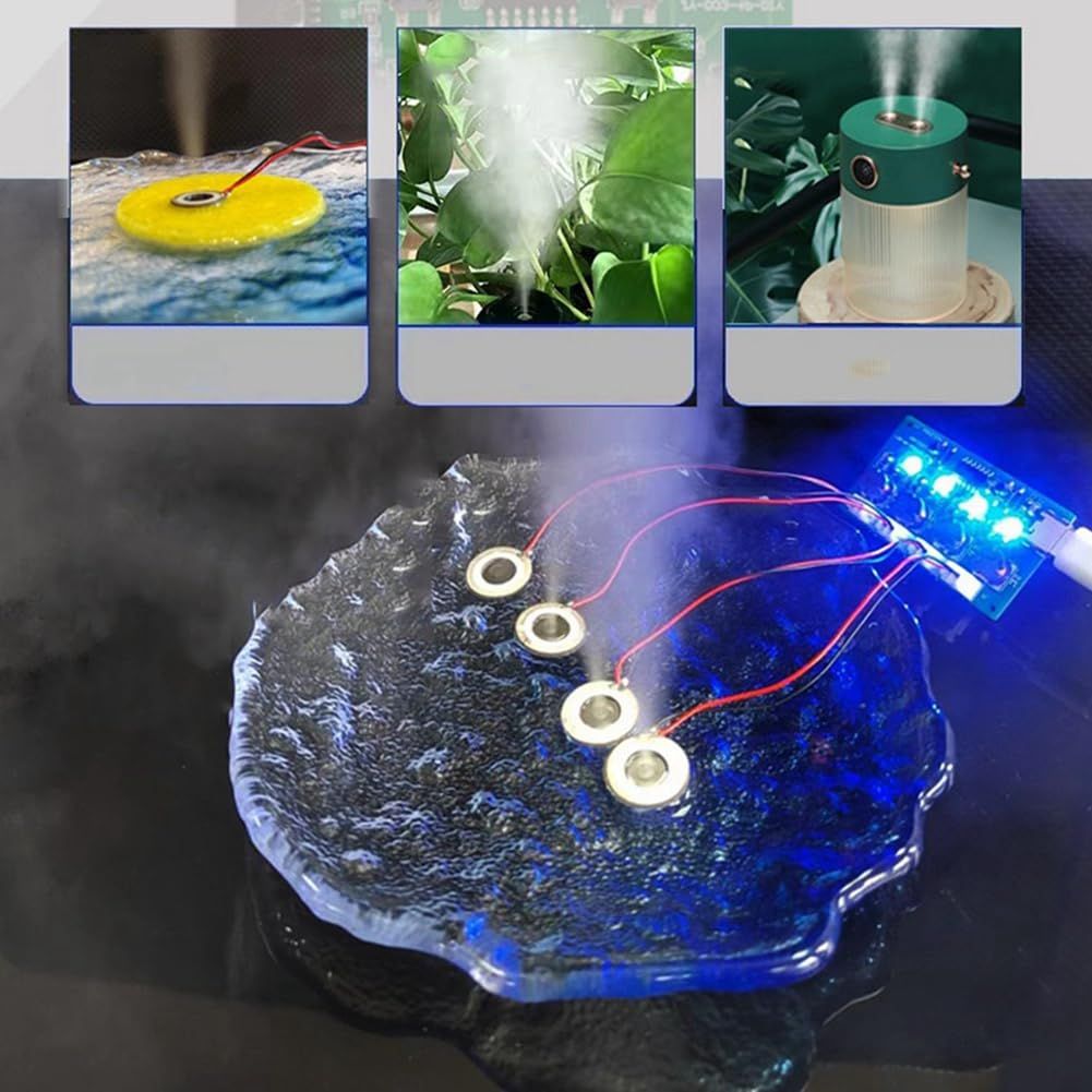 Humidifier ultrasonic spray atomizer met aansturing module QUAD DIY ...