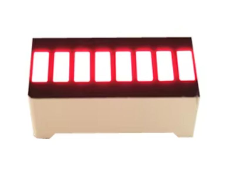 LED Bar module 8 segmenten rood KYX-B8R - DomoticX
