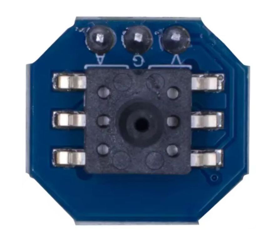Lucht- Waterdruk sensor tot 0.4 Bar 40 KPa 6 PSI module XGZP040 - DomoticX