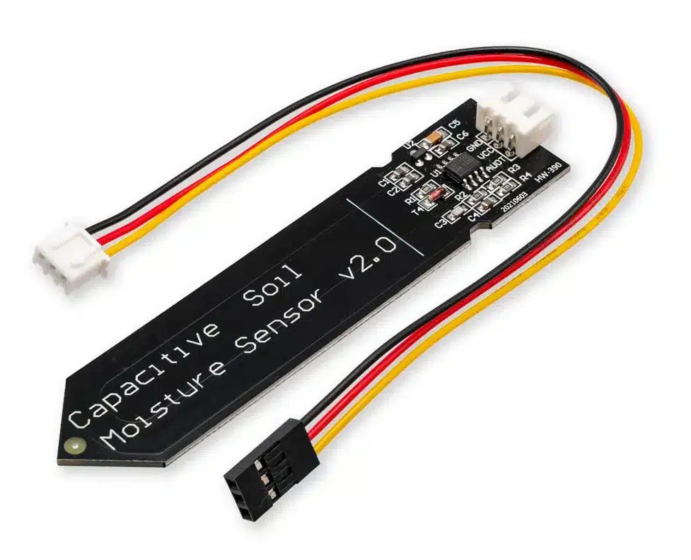 Grondvochtigheid sensor capacitief analoog 3-polig v2.0 met JST-XH 2 ...