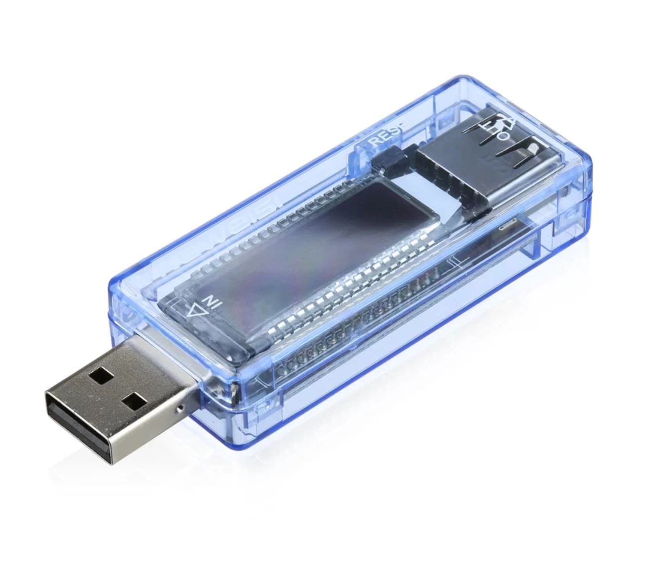 USB voltage and current tester 4-20V 0-3A KWS-V20 USB-A male to USB-A ...